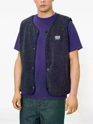 American Vintage Hoktown Sherpa Gilet - Blue