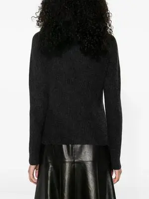 GRAN SASSO Turtleneck Ribbed Sweater