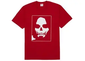 Supreme Number Ine Manson Tee Shirt - Red