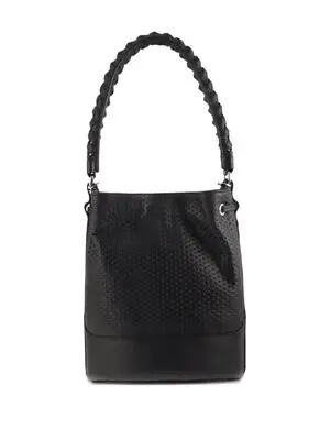ZANELLATO Monda Braided-handle Bucket Bag