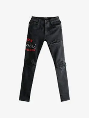 Amiri Logo Jeans