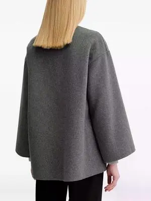 Marc O'polo Button Pocket Coat - Grey