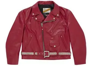 Supreme Number Ine Schott Perfecto Leather Jacket