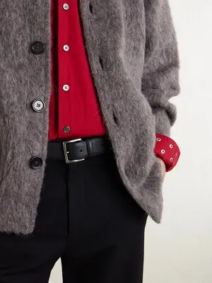Our Legacy Brushed-knit Cardigan - Gray