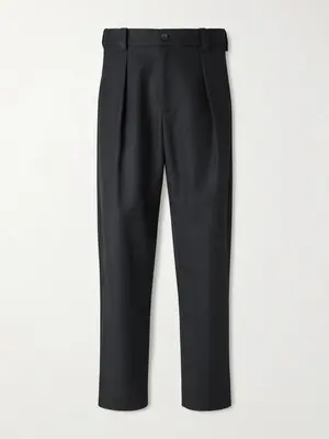 A.p.c. Renato Straight-leg Twill Trousers - Black