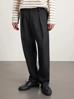 A.p.c. Renato Straight-leg Twill Trousers - Black