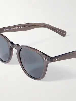 Garrett Leight Hampton X Round-frame Sunglasses