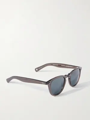 Garrett Leight Hampton X Round-frame Sunglasses