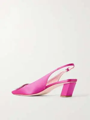 ROGER VIVIER Belle Vivier Pilgrim Slingback Pumps