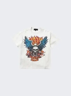 WHO DECIDES WAR BY EV BRAVADO Bad To Bone Jersey Cloud - White