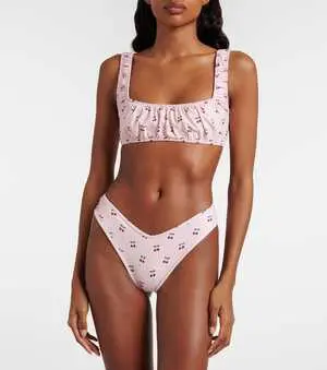 MONTCE Zoe Printed Bikini Top