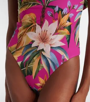 Farm Rio Printed One Piece Swimsuit