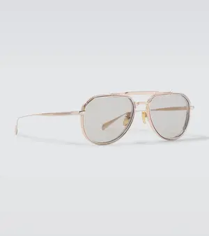 JACQUES MARIE MAGE Commander Aviator Sunglasses