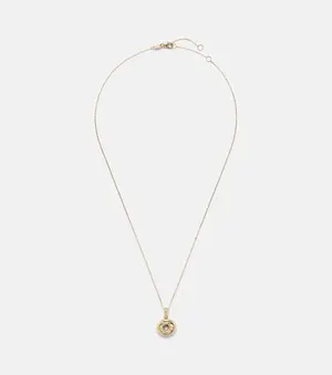 STONE AND STRAND 14kt Yellow Pendant Necklace With Diamonds - Gold