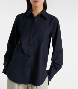 Victoria Beckham Oversized Shirt - Blue