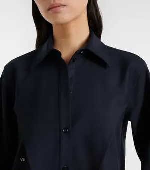 Victoria Beckham Oversized Shirt - Blue