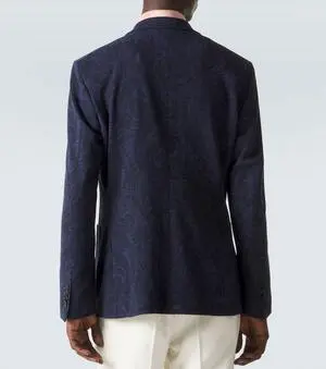 Etro Printed Jersey Blazer