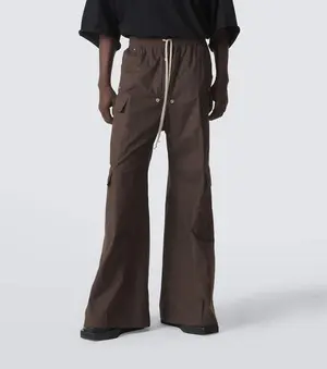 Rick Owens Cargobelas Cotton Cargo Pants