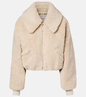 Givenchy Oversized Bomber Jacket - Beige