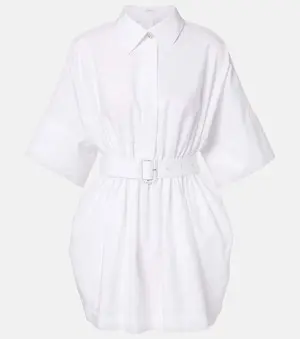Givenchy Cotton Poplin Shirt Dress - White