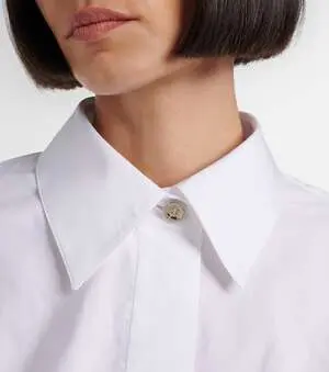 Givenchy Cotton Poplin Shirt Dress - White