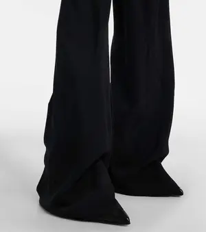 Rick Owens Satin Wide-leg Pants