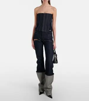 JEAN PAUL GAULTIER Denim Corset