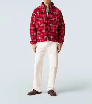 Burberry Check Wool-blend Jacket