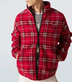 Burberry Check Wool-blend Jacket
