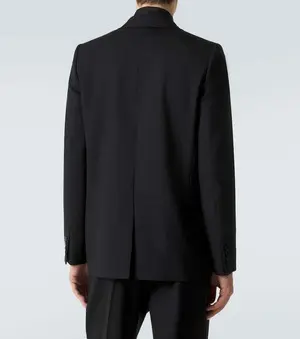 Saint Laurent Wool Gabardine Blazer