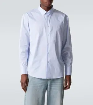 Saint Laurent Striped Cotton Shirt