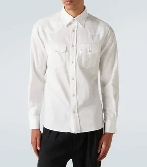 TOM FORD Cotton Poplin Shirt
