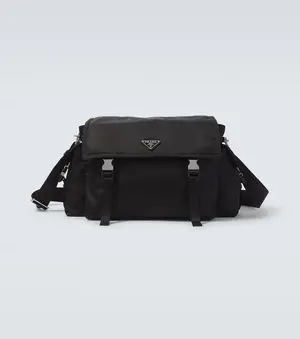 Prada Explore Re-nylon Messenger Bag - Black