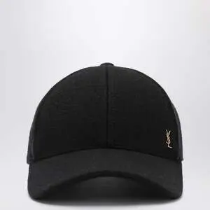 Saint Laurent Baseball Cap - Black