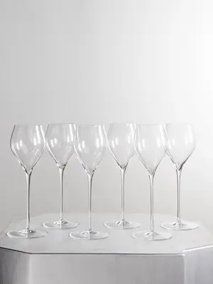 LOBMEYR Set Of Six Champagne Glasses - Multi