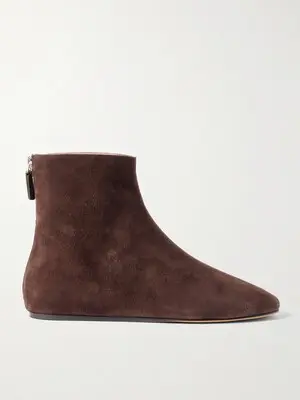 Women's Flat Suede Ankle Boots