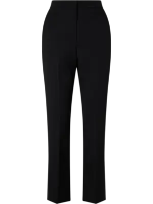 Givenchy Grosgrain-trimmed Wool Slim-fit Pants