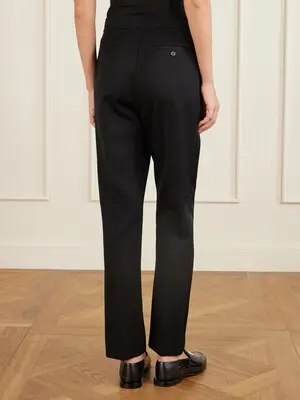 Givenchy Grosgrain-trimmed Wool Slim-fit Pants