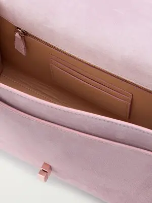 Gabriela Hearst Leonora Medium Suede Tote - Pink