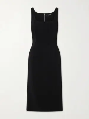 Dolce & Gabbana Cady Midi Dress
