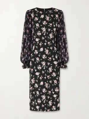 Women's Silk Blouson Dresses