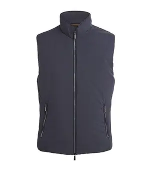 MOORER Senio Gilet - Navy