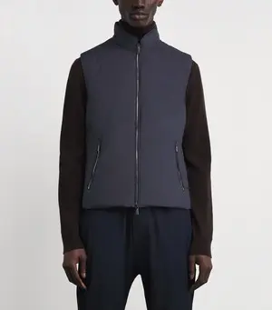 MOORER Senio Gilet - Navy