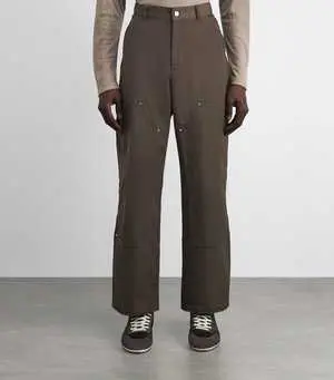 COLE BUXTON Gabardine Carpenter Trousers