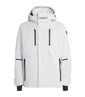 Fusalp Waterproof John Ski Jacket - White