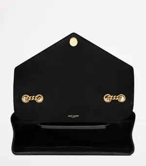 Saint Laurent Medium Loulou Shoulder Bag - Black