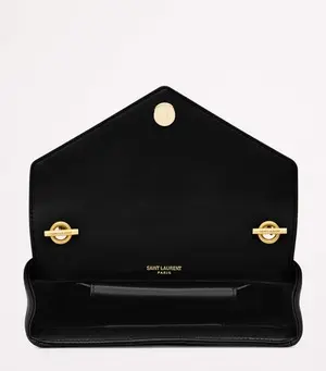 Saint Laurent Mini Loulou Shoulder Bag - Black