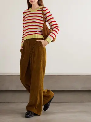 &daughter Rosha Striped Wool Sweater - Multi