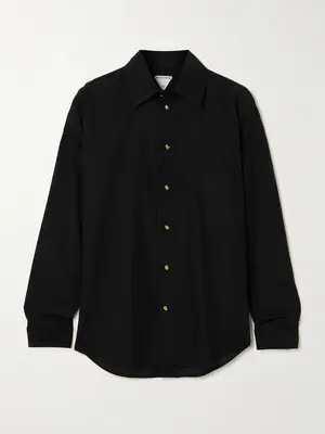 Bottega Veneta Poplin Shirt - Black