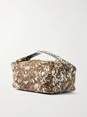 Calvin Klein Andy Printed Calf Hair Clutch